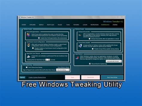 Download Tweaking Utility Latest 2 2 For Windows Pc