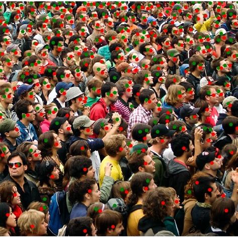 qualitative visualization results of crowd localization of our hagn