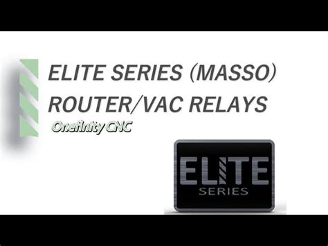 Have An Elite Cnc Masso Learn How To Trigger The Router And Vacuum Power Ports