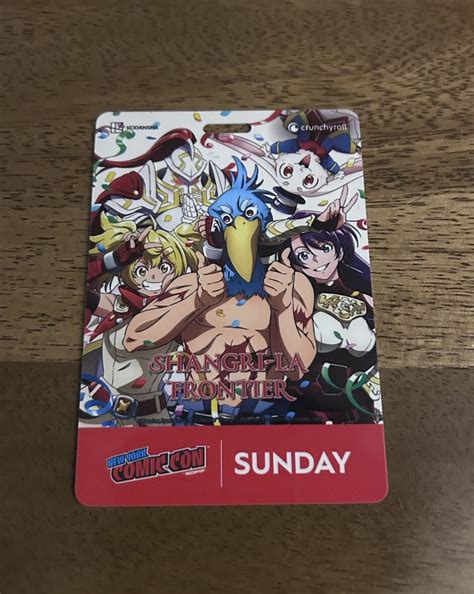 Nycc Tickets Sunday 2024 Badge New York Comic Con Pass October 20