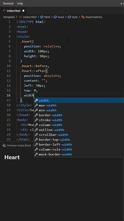 Instagram Heart Tutorial Html And Css Coding For Beginners Using