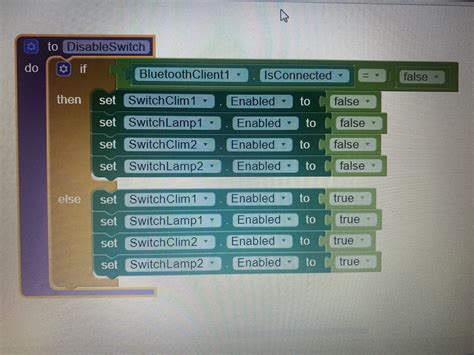 Disabling Switch In Mit App Inventor Mit App Inventor Help Mit App