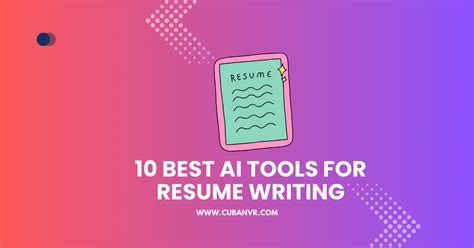 Best AI Tools For Resume Writing Cuban VR