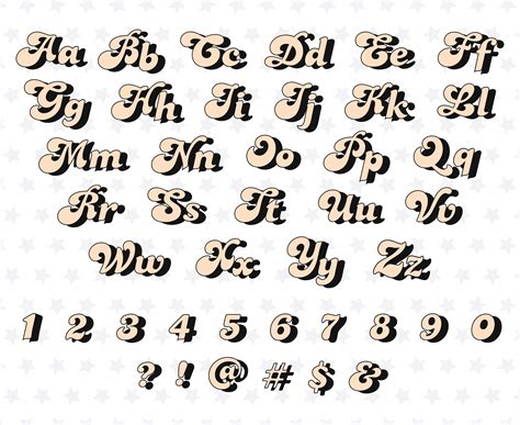 Shadow Font Downloadable Svg Png And Ttf Files For Cricut And Silhouette Shadow Fonts