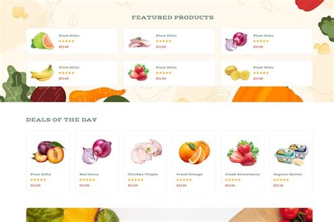 bfres organic food woocommerce theme design template place