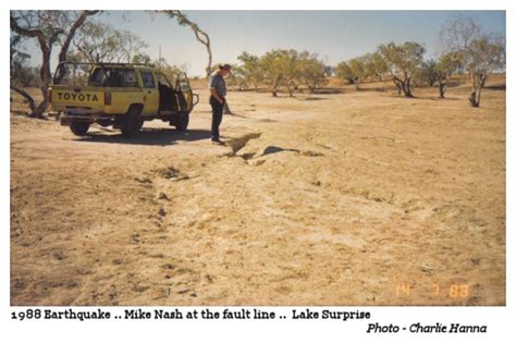 Earthquakes Friday 22 January 1988 For Tennant Creekers