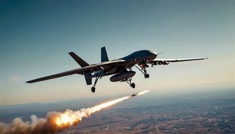 Premium Photo Image Of An Unmanned Aerial Vehicle Generative Ai