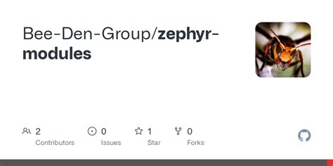 GitHub Bee Den Group Zephyr Modules