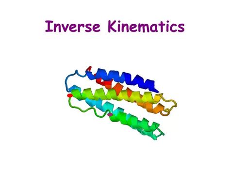 PPT Inverse Kinematics PowerPoint Presentation Free Download ID