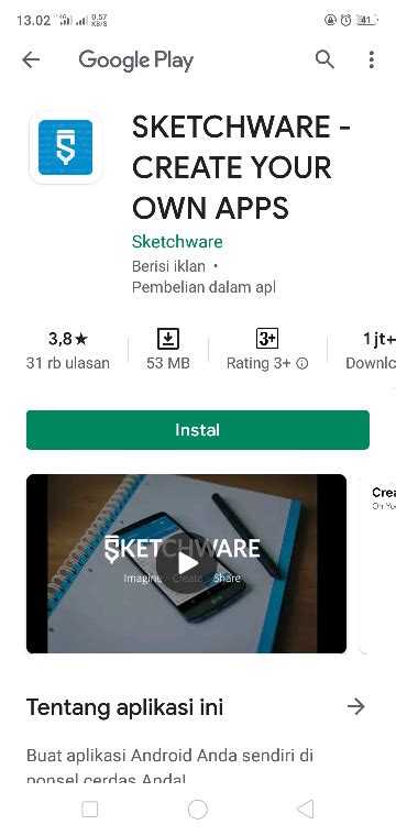 Cara Mudah Membuat Aplikasi Android Dengan Handphone Bagi Pemula