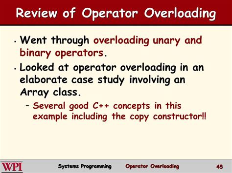 Operator Overloading in C++ - ppt video online download