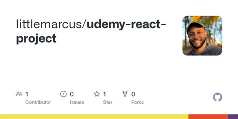 Github Littlemarcusudemy React Project