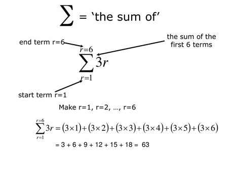 Ppt Sigma Notation Powerpoint Presentation Free Download Id6173312