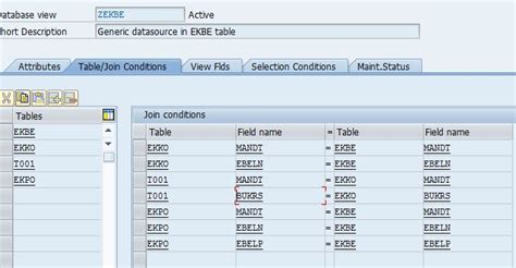 Solved Generic Datasource By View On Ekbe Table Sap Community