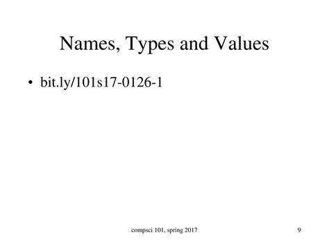 Compsci 101 Introduction To Computer Science Ppt Download