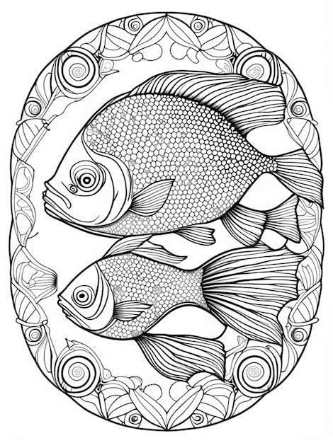 Kolorowanka Dla Doros Ych Do Druku Zdj Cie Premium