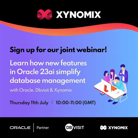 xynomix on linkedin register for our joint webinar with oracle and dbvisit…