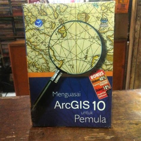 Jual Buku Original Tutorial Lengkap Menguasai Arcgis 10 Untuk Pemula