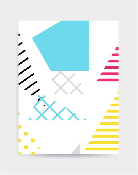 기하학적 잡지 배경 이미지 Freepik에서 무료 다운로드