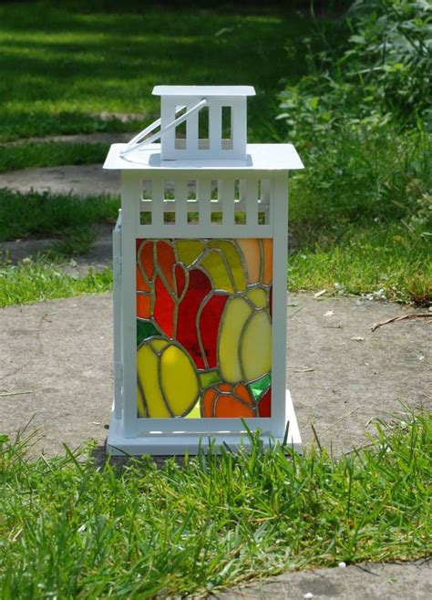 Stained Glass Lantern