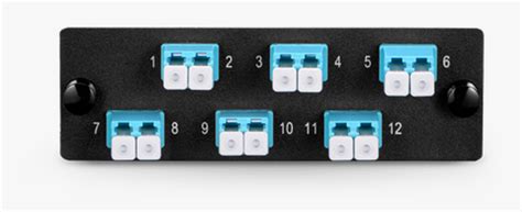 Panduit Patch Panel Fiber Lc HD Png Download Kindpng