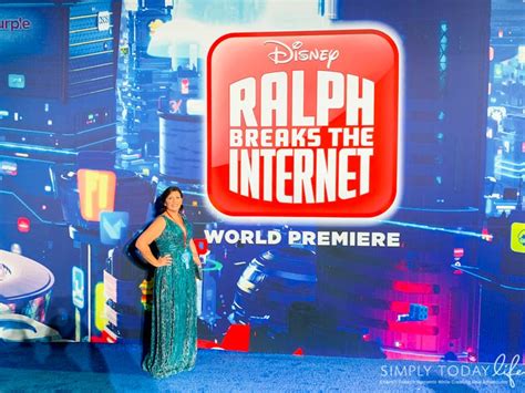 Ralph Breaks The Internet Movie Premiere Experience Simply Today Life