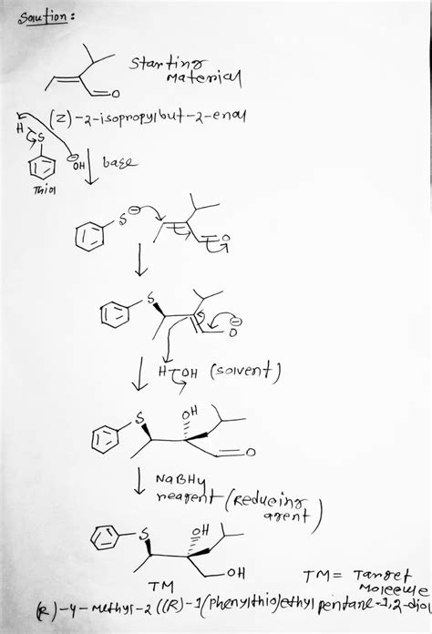 Solved Complete The Synthesis Of Course Hero