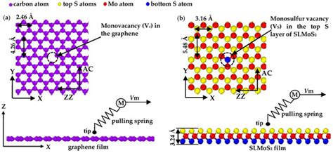 Atomic Scale Friction On Monovacancy Defective Graphene And Single Layer Molybdenum Disulfide By