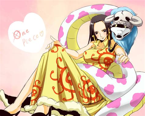 Boa Hancock And Salome One Piece Drawn By Kawazakana Danbooru
