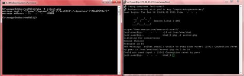 Php Unable To Read From Socket [104] Connection Reset By Peer Aws Stack Overflow