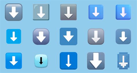 ⬇️ Down Arrow Emoji