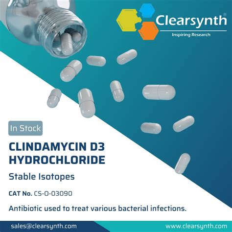 Clearsynth On Linkedin Clindamycins Broad Spectrum Of Activity And