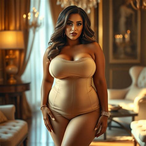 Celebrate Curves A Stunning Voluptuous Woman