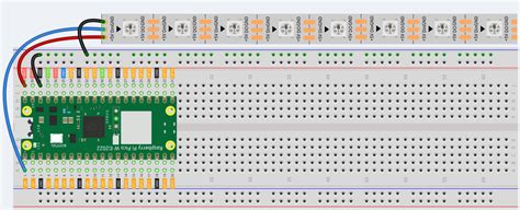 3 3 rgb led strip — sunfounder kepler kit for raspberry pi pico w 1 0