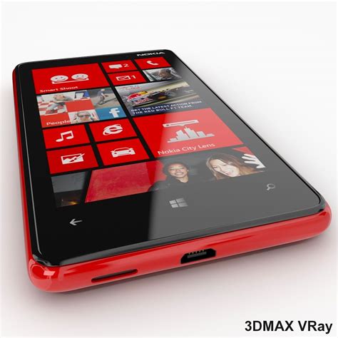Windows Phone 8 Logo 3d