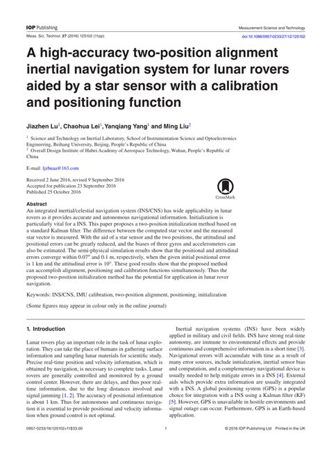 A High Accuracy Two Position Alignment Inertial Navigation System For
