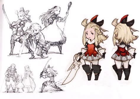Edea Lee Agnes Oblige And Tiz Arrior Bravely Default And More Drawn By Yoshida Akihiko