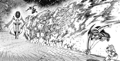 Momo Ayase Rokuro Serpo And Bamora Vs Hastur Jet Booster Exosuit Kur