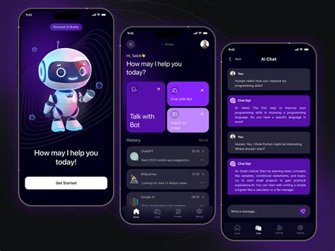 chatbot ui design