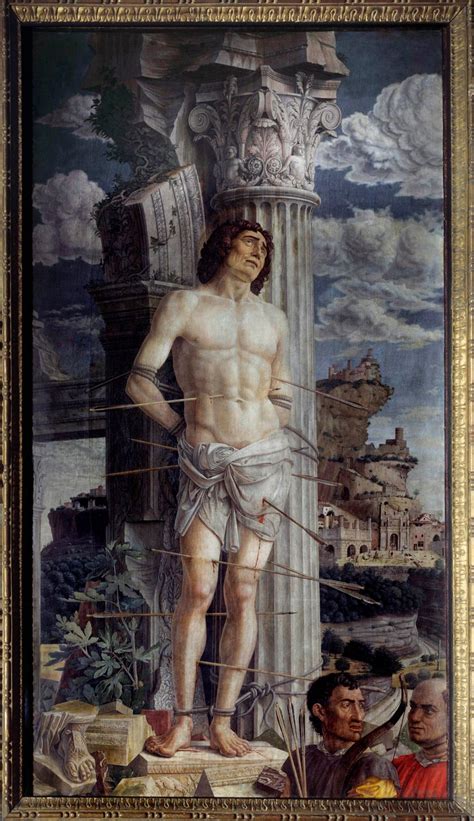 The Martyrdom Of Saint Sebastian By Andrea Mantegna 1480