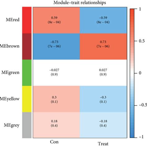 Constructing The Wgcna Modules A A Cluster Dendrogram Of The Genes
