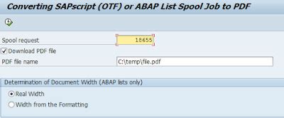 Martin Maruskin Blog Something About SAP Printing To PDF From SAP GUI