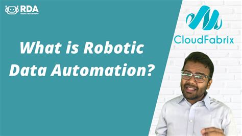 Video Cloudfabrix On Linkedin What Is Robotic Data Automation An
