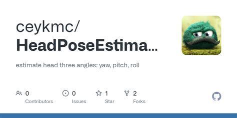 GitHub Ceykmc HeadPoseEstimation Estimate Head Three Angles Yaw
