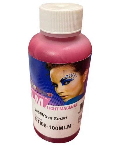Light Magenta Sublinova Smart Dti06 100mlm Dye Sublimation Ink Bottle At ₹ 230bottle In Ghaziabad