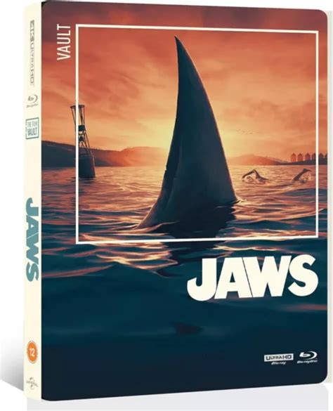 JAWS 1975 4K UHD Blu Ray UK FILM VAULT STEELBOOK Limited Ed Pre Sale EUR 59 20