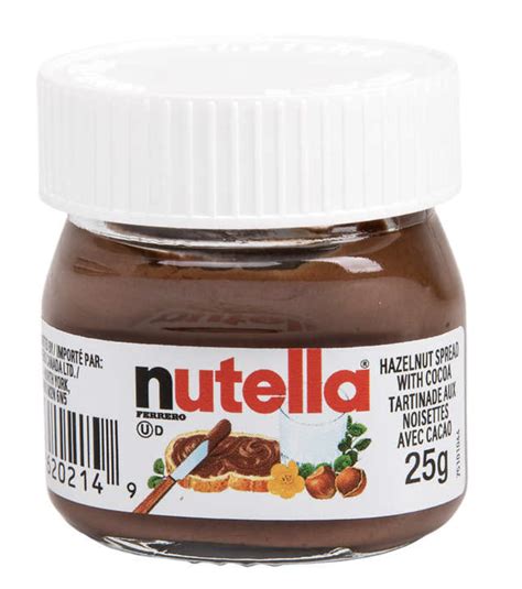 Smallest Nutella Jar