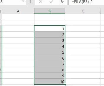 Cómo Enumerar Una Columna En Excel