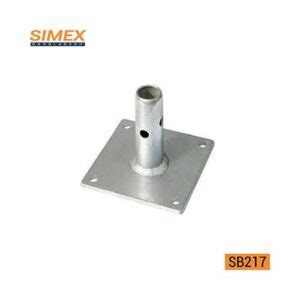 Scaffolding Base Plate Fixed Type SIMEX Bangladesh