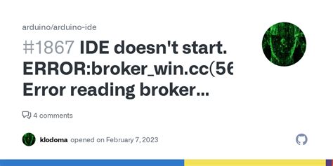 Ide Doesnt Start Errorbrokerwincc56 Error Reading Broker Pipe
